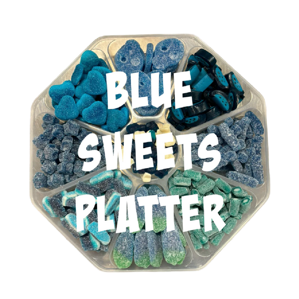 Blue Sweets Platter – Occasionally Sweet
