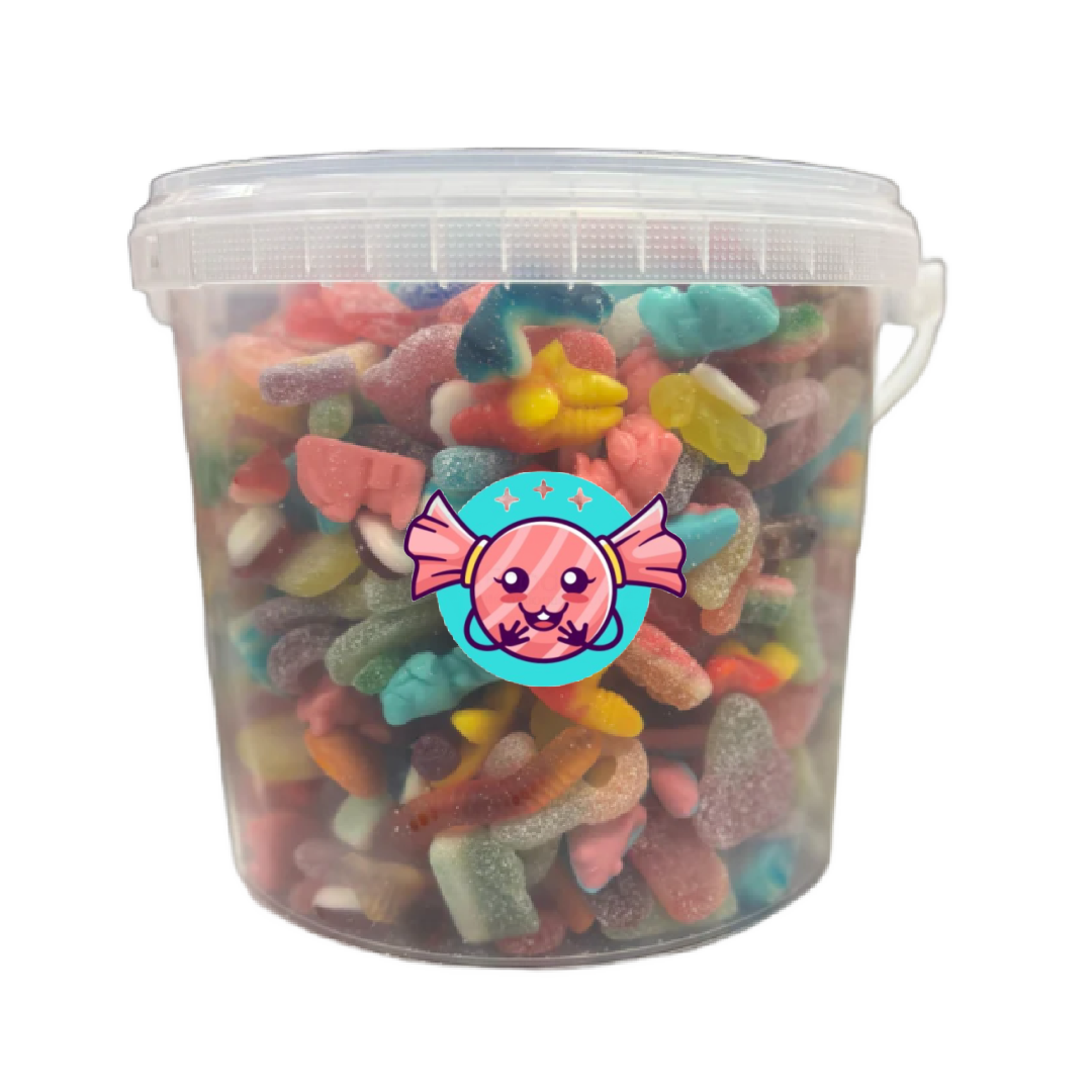 Mega Pick N Mix Sweets Bucket 3.5kg – Occasionally Sweet